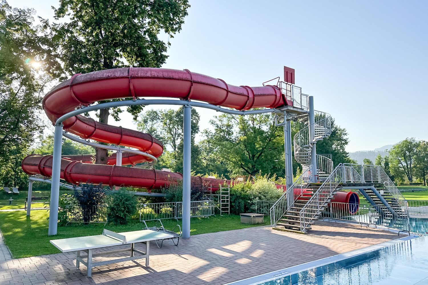 Aubad Leoben: 70-Meter-Rutsche wird versteigert - AURENA.Group